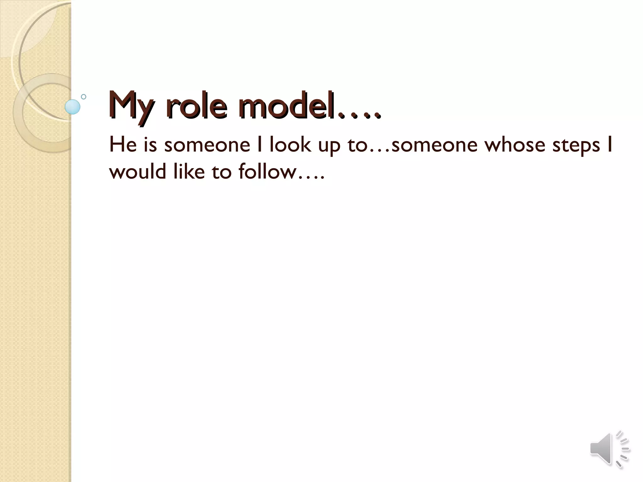 Role model | PPT