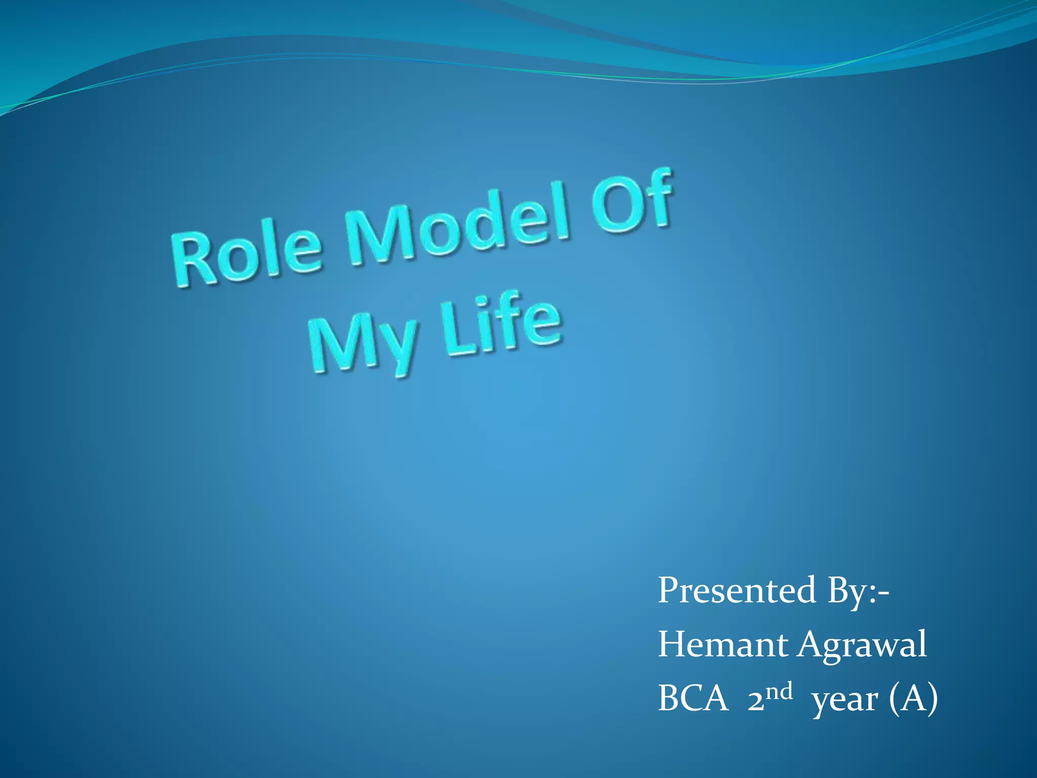 Role model | PPT