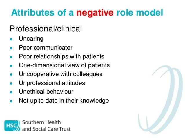 Role modelling in medical education