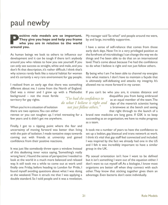 LGBTQ Role models | PDF