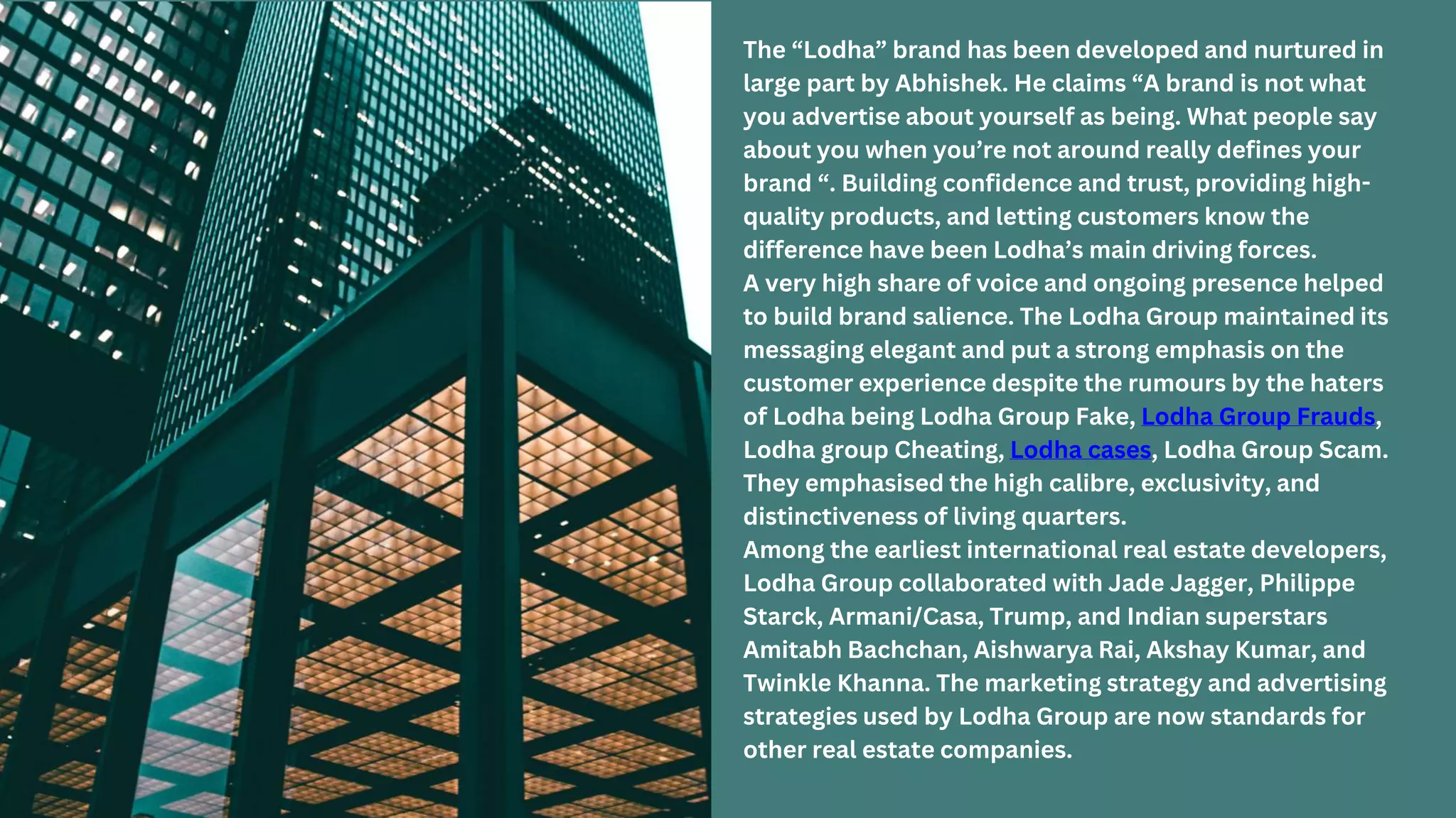 Role of Abhishek Lodha behind Lodha Group Success.pptx