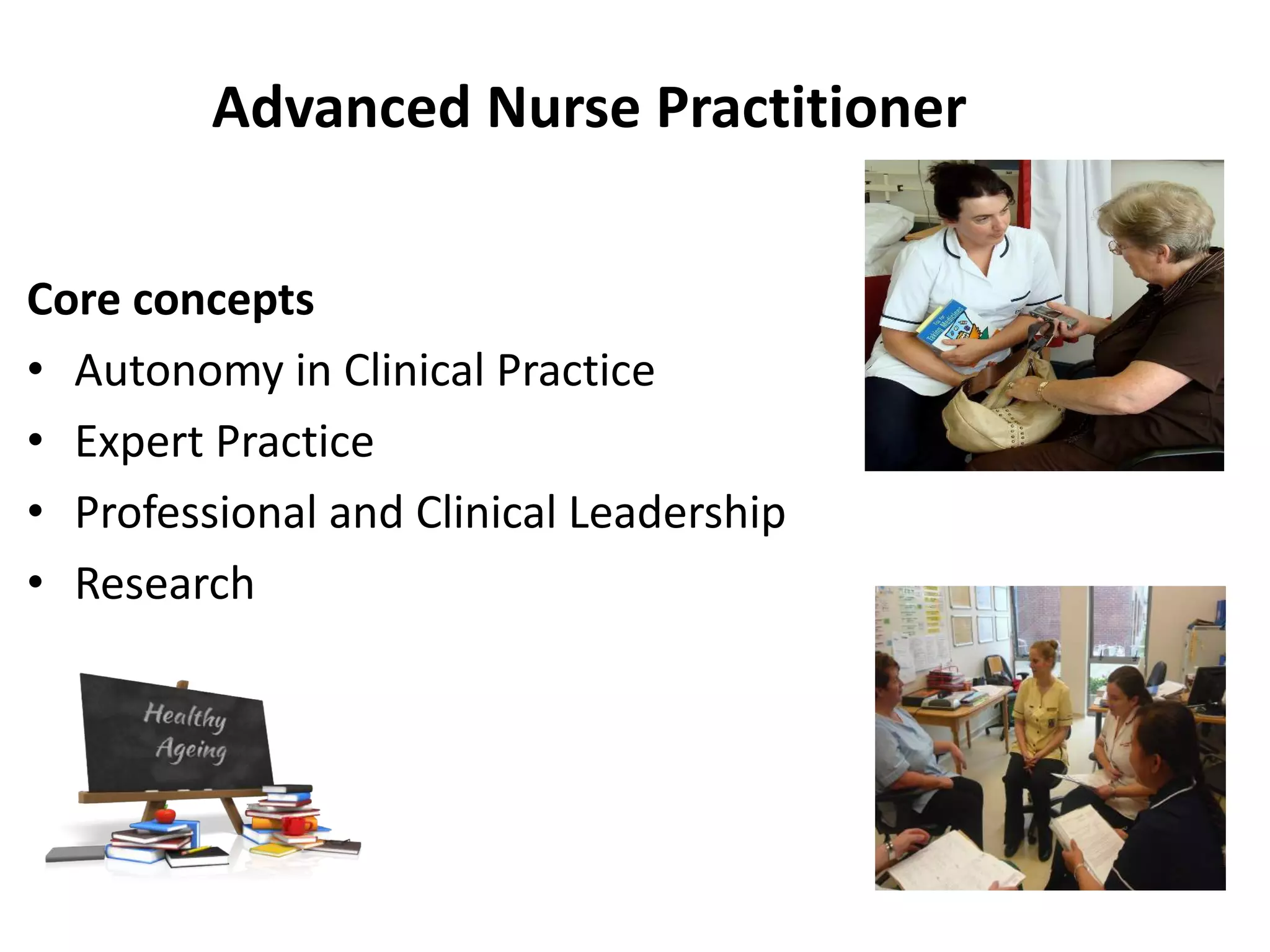 Role of Advanced Nurse Practitioner in Gerontological Nursing | PDF