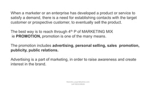 Role of Advt | PPT