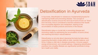 Role of Agni Chikitsa in Detoxification.pptx