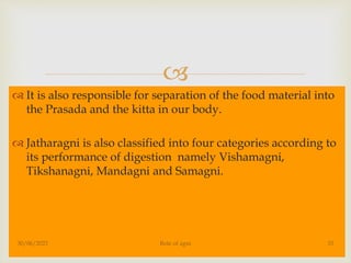 ROLE OF AGNI IN DISEASE MANIFESTATION AND MANAGEMENT.pdf