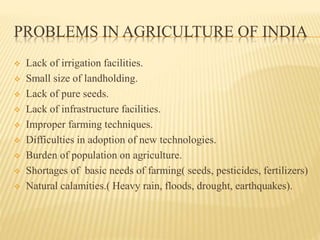 Role of agriculture in economic development | PPTX
