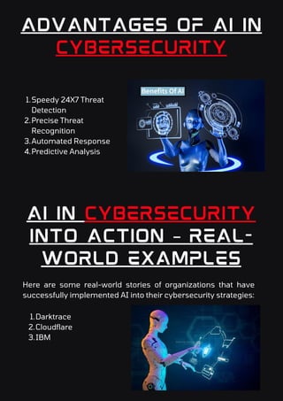 Role of AI in Cybersecurity For Empowering Cyber Defenders | PDF