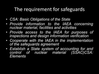 Role of a lawyer in nuclear safety,security and safeguards | PPTX