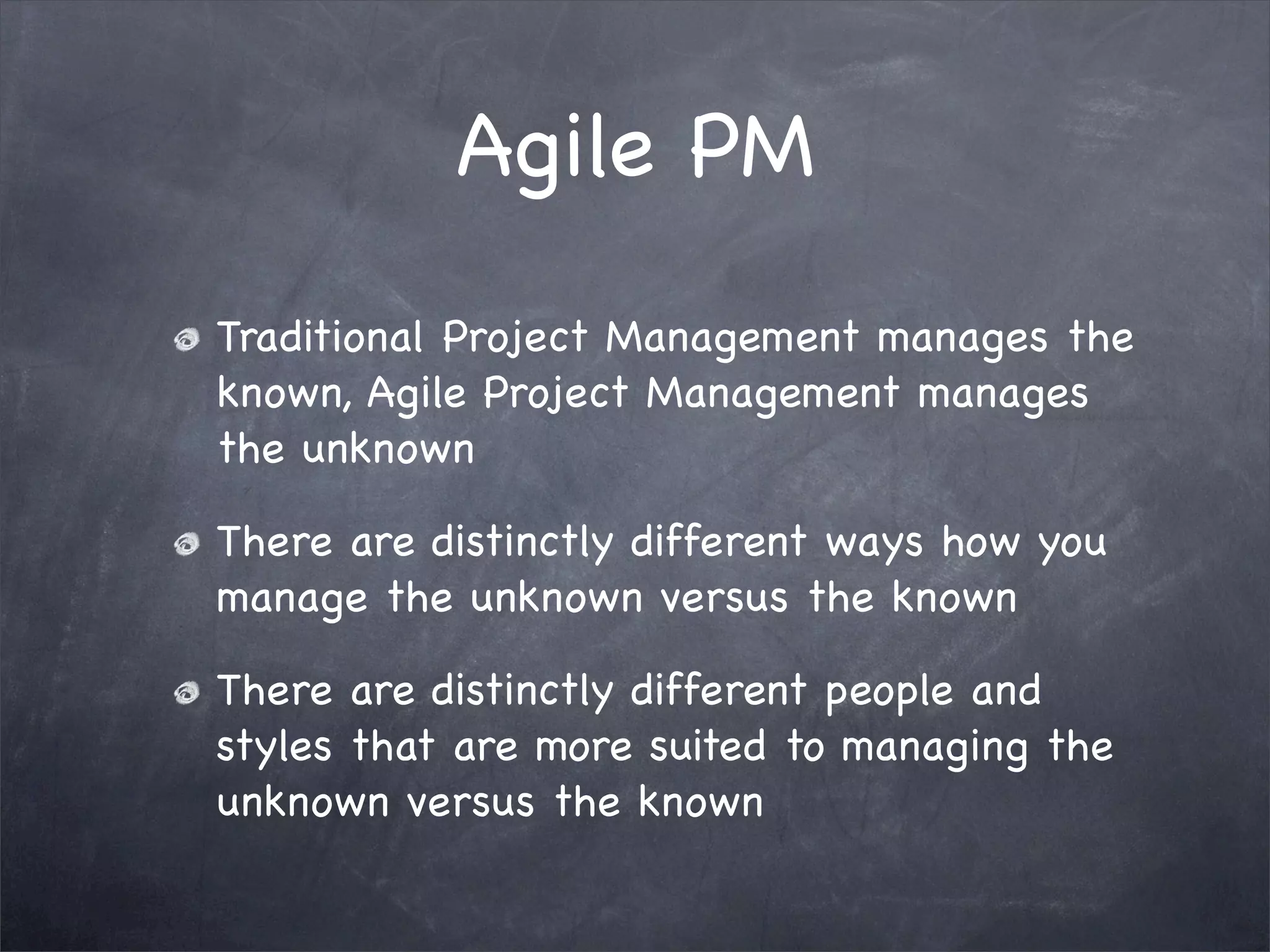 Role of an agile Project Manager | PDF