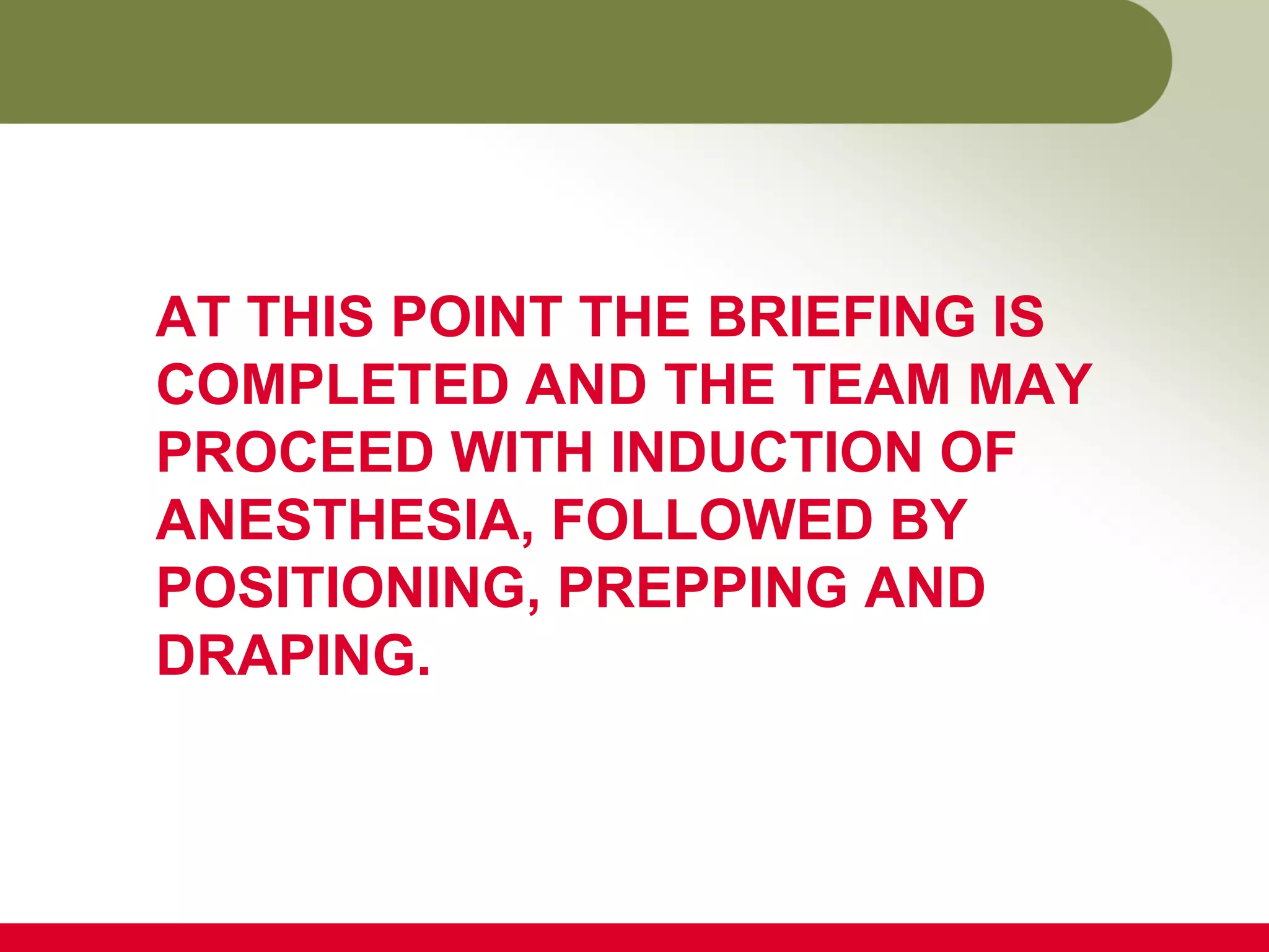 Role of anesthesia nurse in operation theatre | PDF