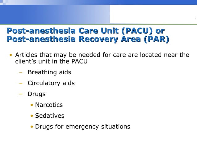 Role of anesthesia nurse in operation theatre | PDF | Lung and ...