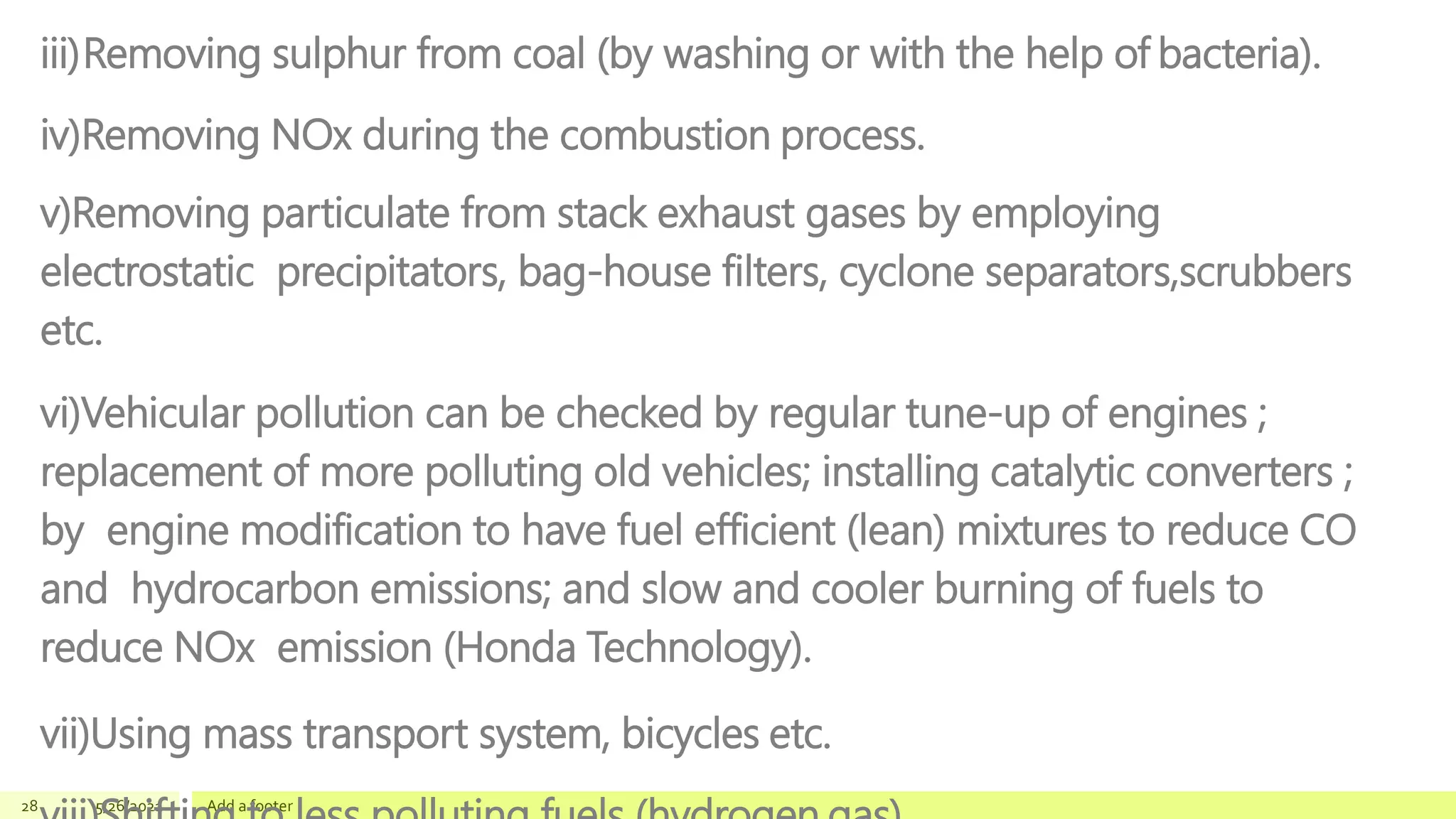 Role of an individual in prevention of pollution | PPTX