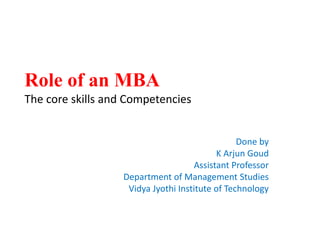 Role of an MBA.ppt