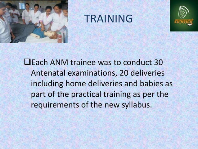 AMN on line (ANMOL) in health facility | PPTX | Pregnancy ...
