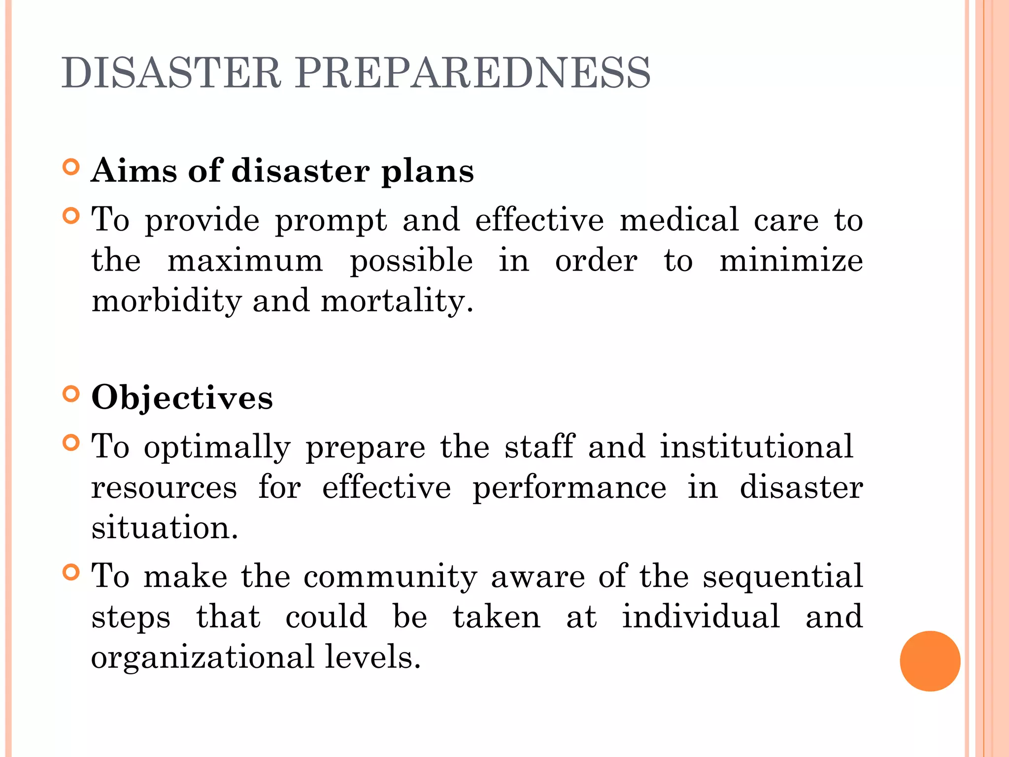 Role of a nurse in disaster management | PPT