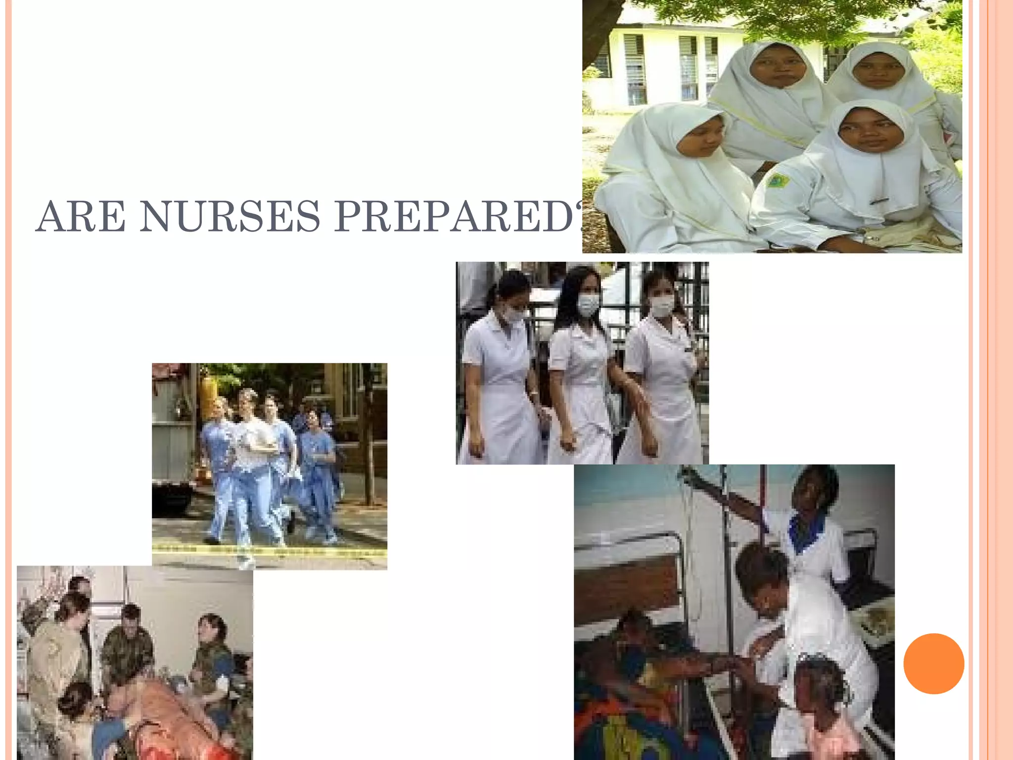 Role of a nurse in disaster management | PPT