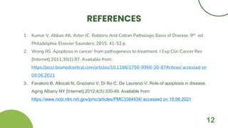 ROLE OF APOPTOSIS IN CANCER PATHOPHYSIOLOGY_ (Ananya Chanda).pdf | Free ...