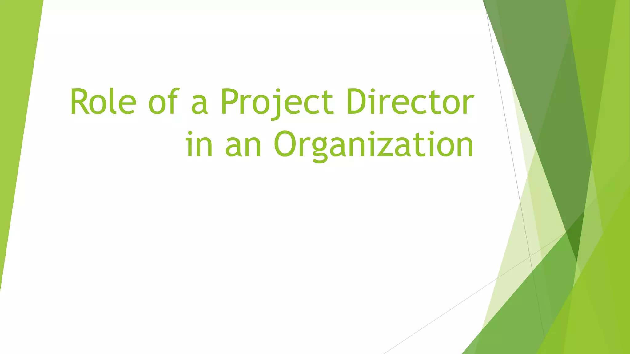 Role of a Project Director in an Organization.pdf