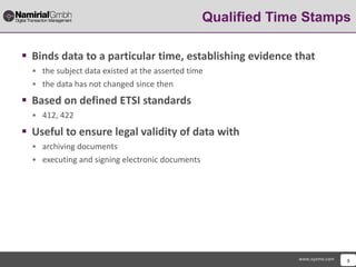 Role of a Qualified Trust Service Provider in Europe | PPTX ...