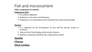 Role of aquatic resources in food and nutrition | PPT