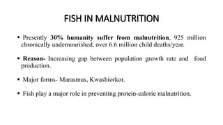 Role of aquatic resources in food and nutrition | PPTX