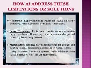 Role of Artificial intelligence in Aquaculture and Fisheries.. by Aabid ...