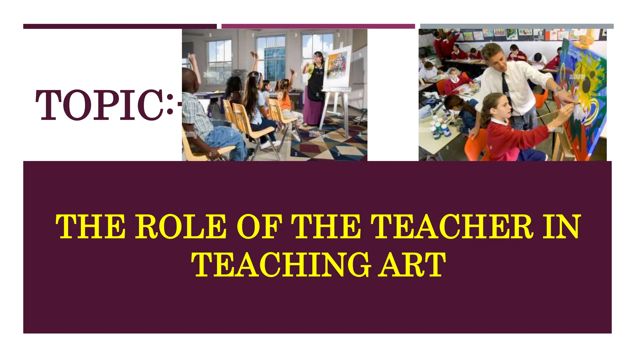 The Role of Teacher in teaching art teacher.pptx