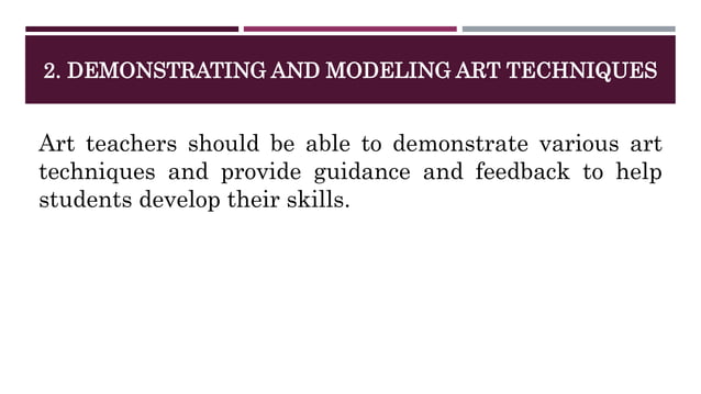 The Role of Teacher in teaching art teacher.pptx