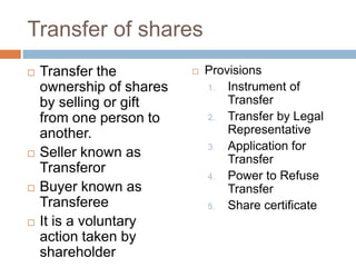 Role of a secretary in capital formation | PPTX