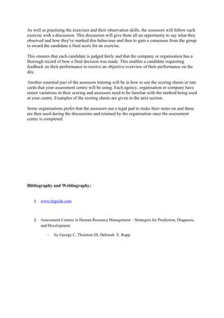 Role Of Assessor In Ac | DOC
