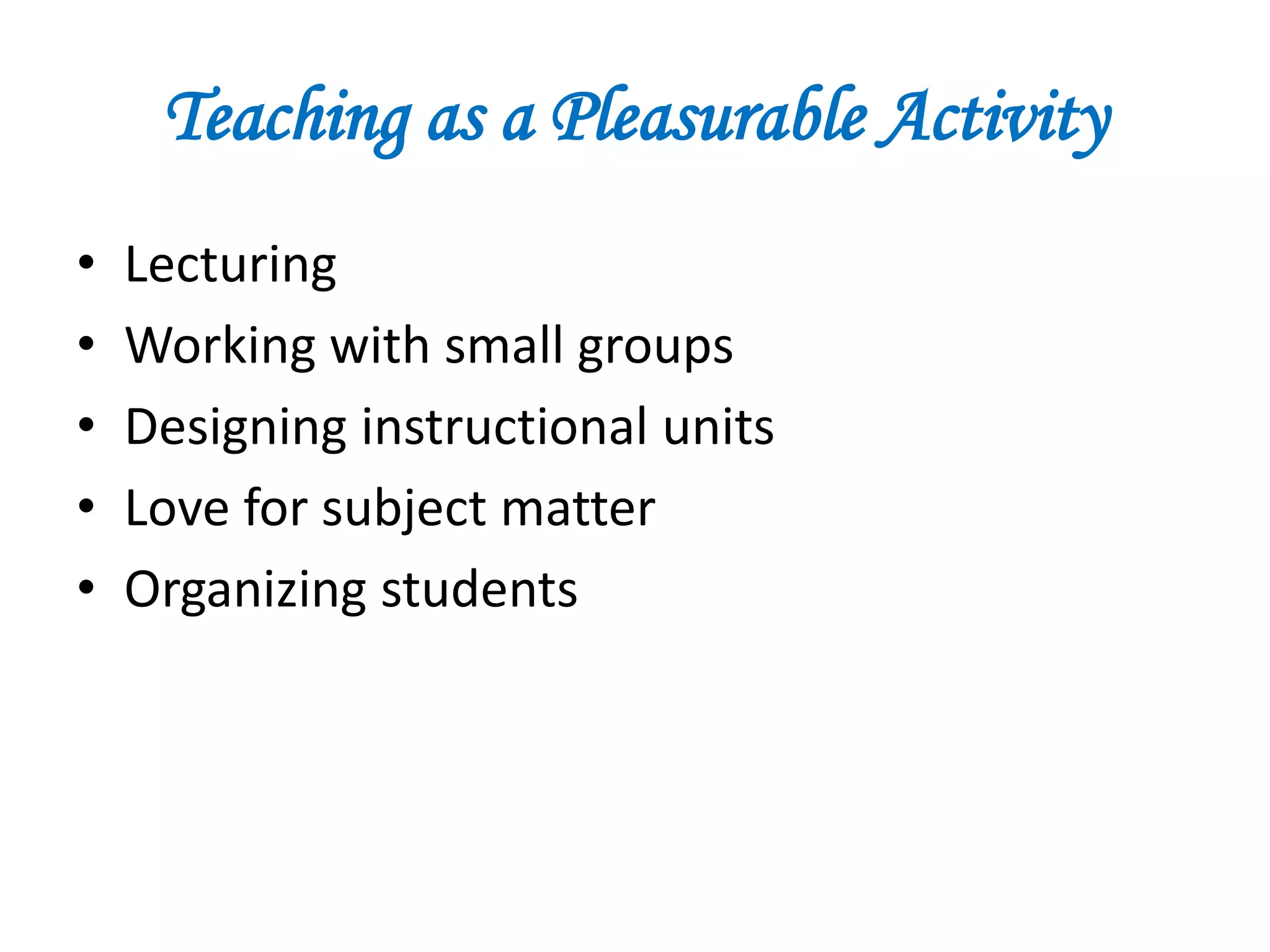 Role of a teacher in school education | PDF