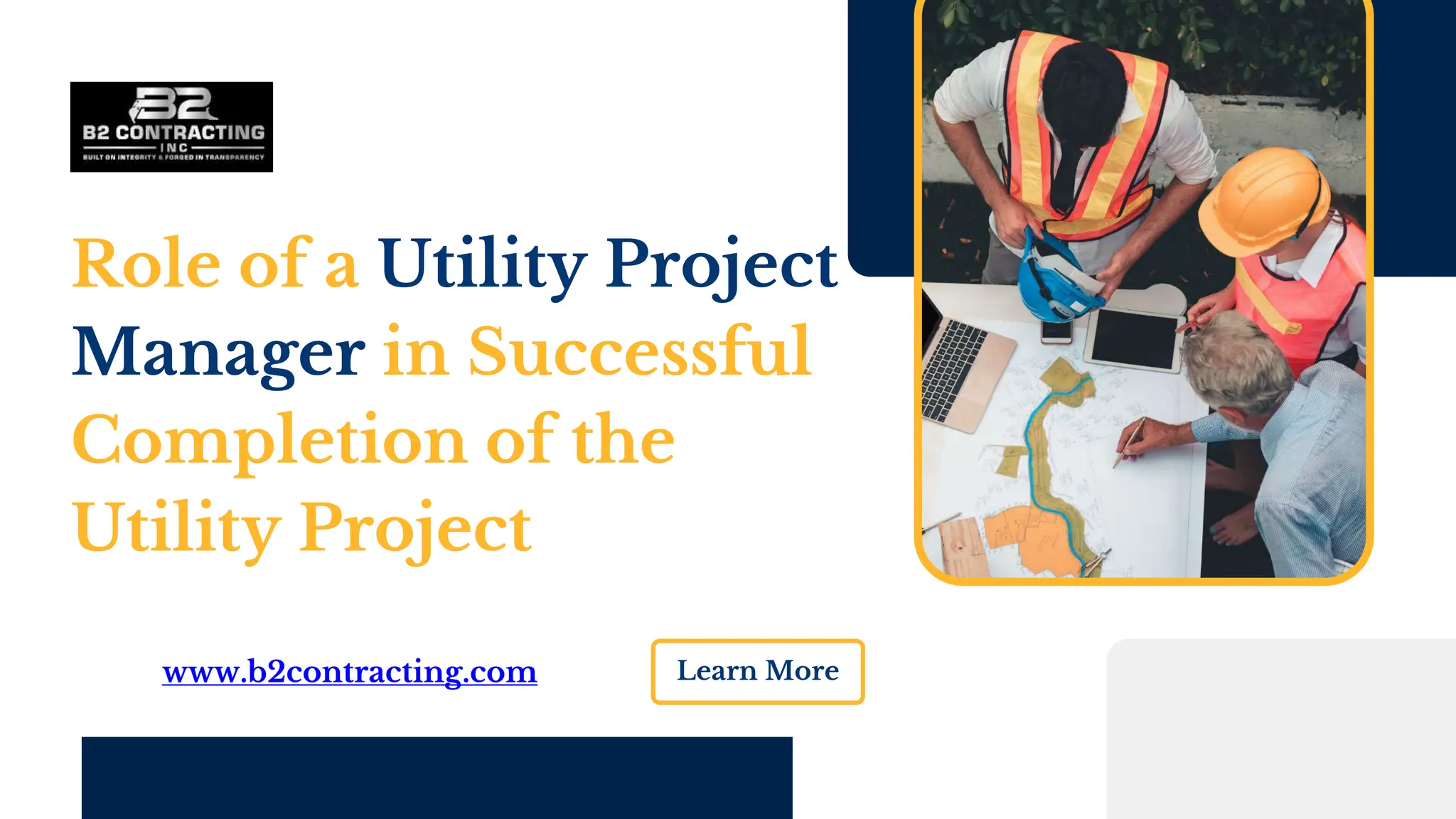 Role of a Utility Project Manager in Successful Completion of the ...