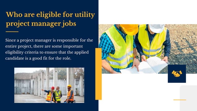 Role of a Utility Project Manager in Successful Completion of the ...