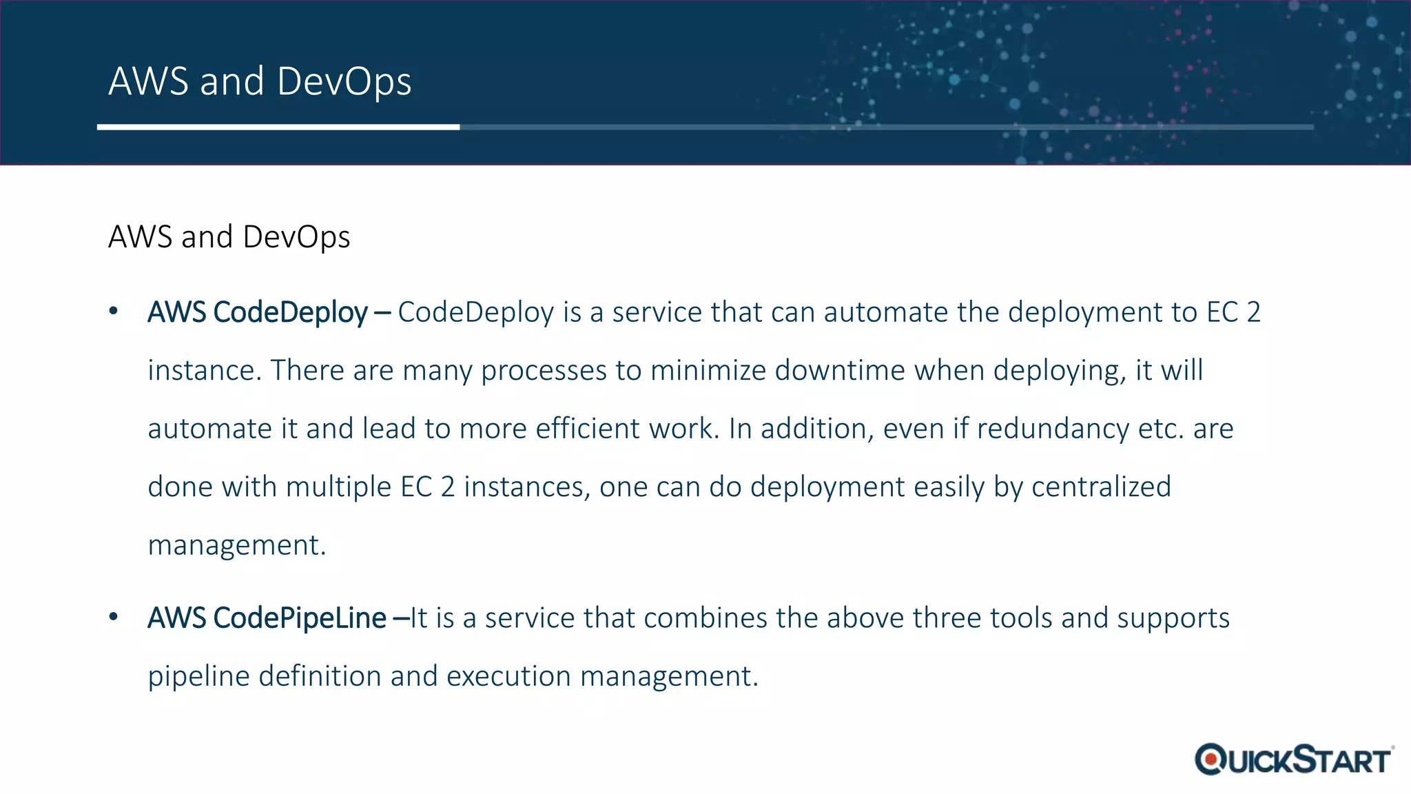 AWS and DevOps Session 1 | PPTX | Cloud Computing | Internet