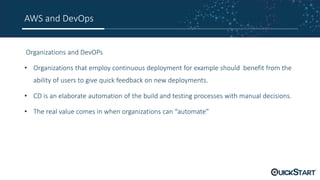 AWS and DevOps Session 1 | PPTX | Cloud Computing | Internet