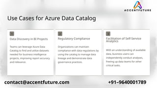 Role of Azure Data Catalog in Data Discovery | PPTX