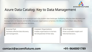 Role of Azure Data Catalog in Data Discovery | PPTX