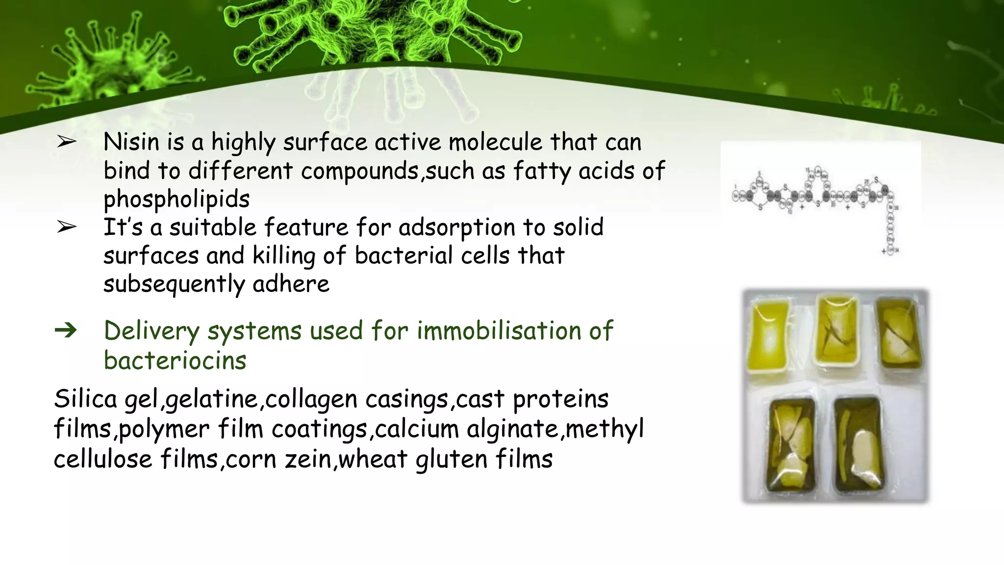 Role of bacteriocins in food safety | PDF