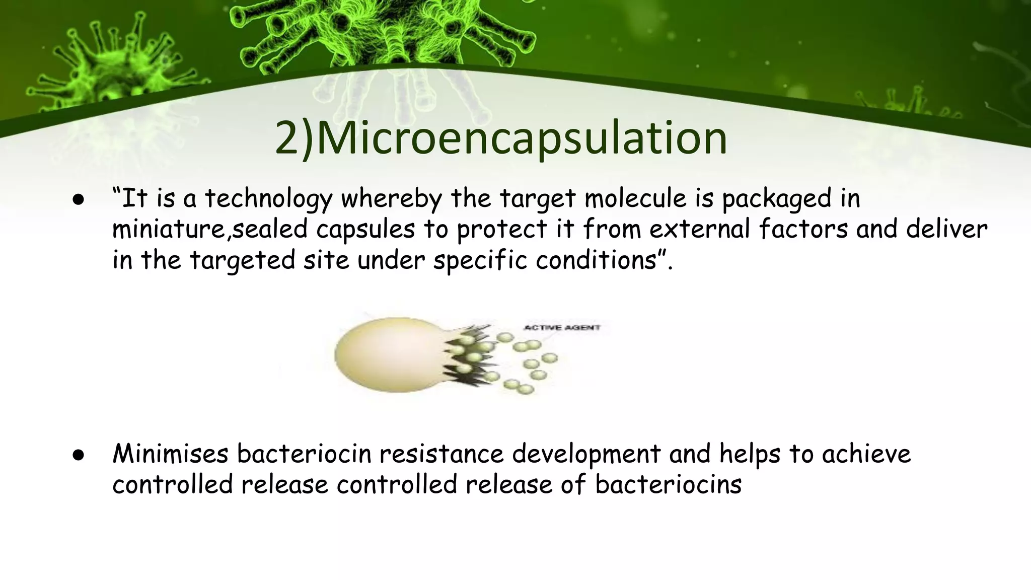 Role of bacteriocins in food safety | PDF
