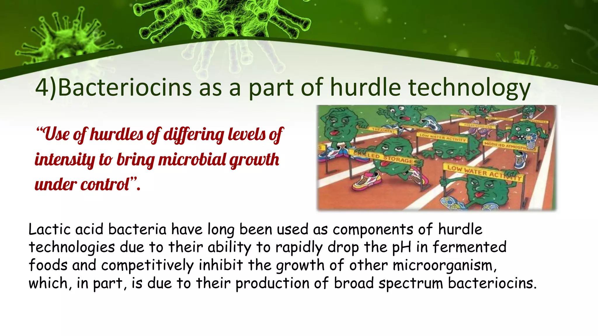 Role of bacteriocins in food safety | PDF
