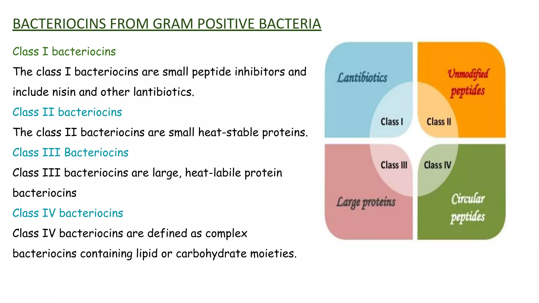 Role of bacteriocins in food safety | PDF