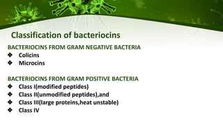 Role of bacteriocins in food safety | PDF
