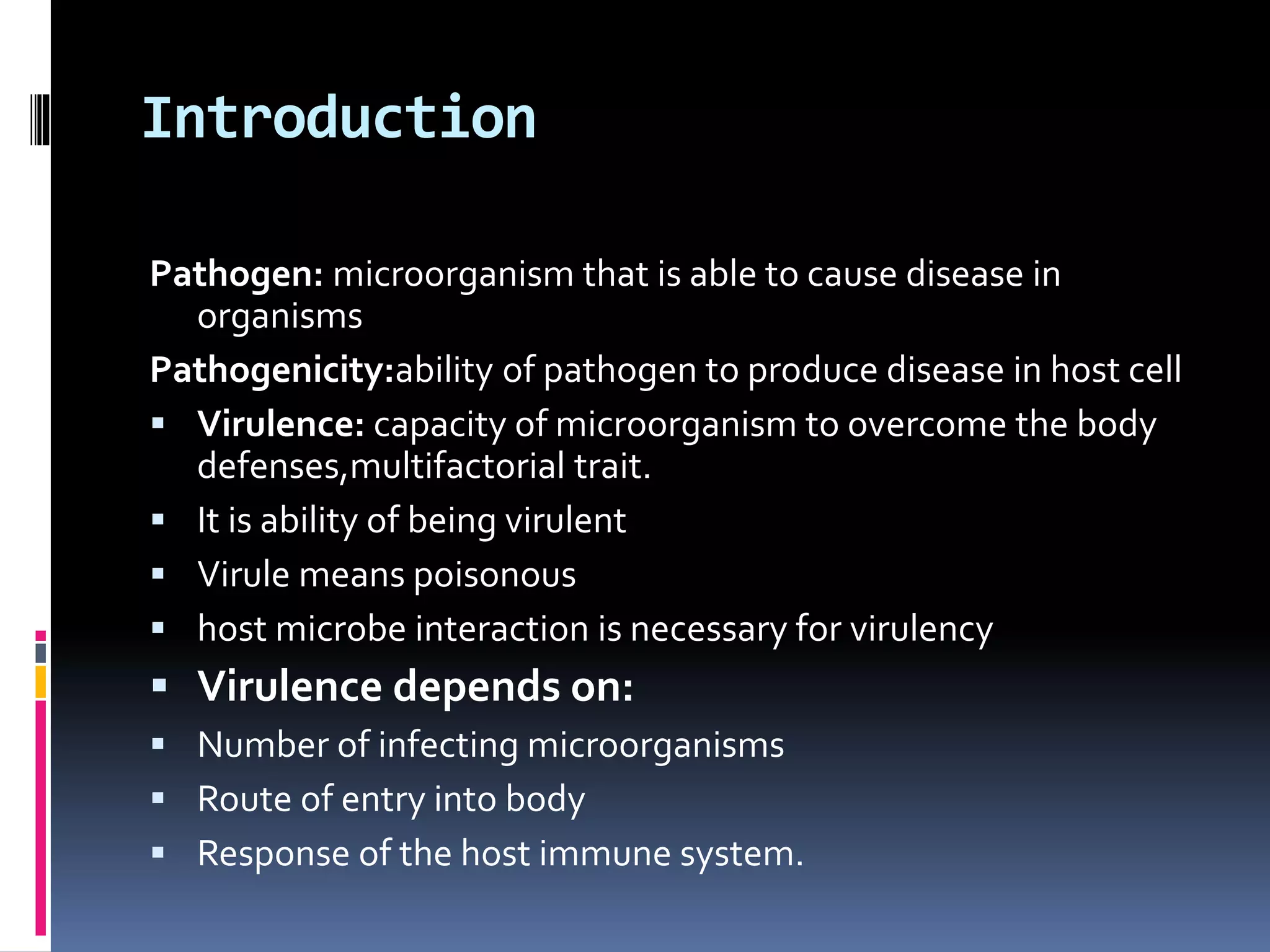 Role of bacterial organelles in virulence | PPTX