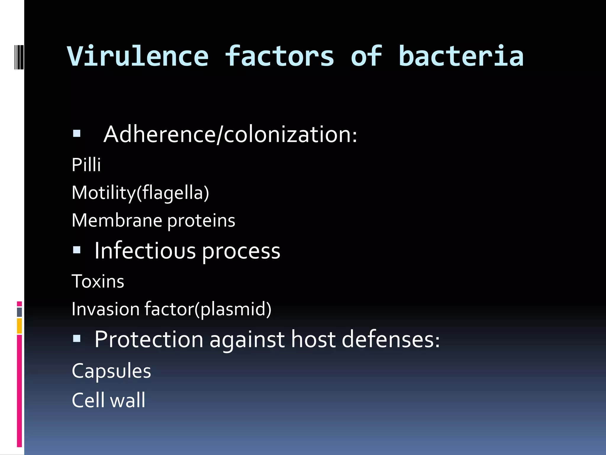 Role of bacterial organelles in virulence | PPTX | Infectious Diseases | Diseases and Conditions