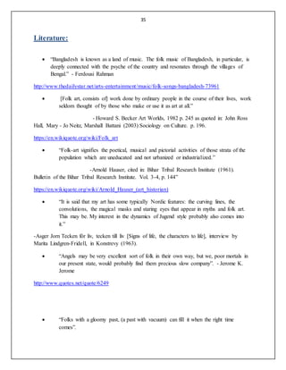 Role of bangladeshi folk culture in the development and promotion of ...