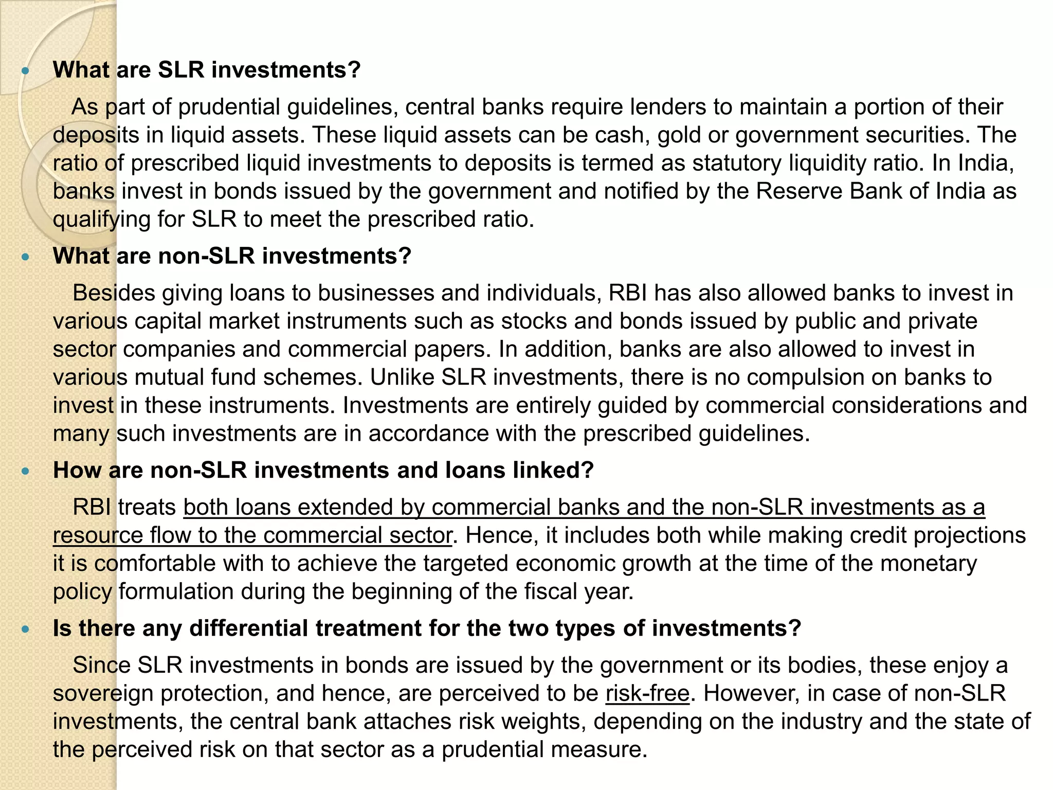 Role of banks in financial markets | PPTX