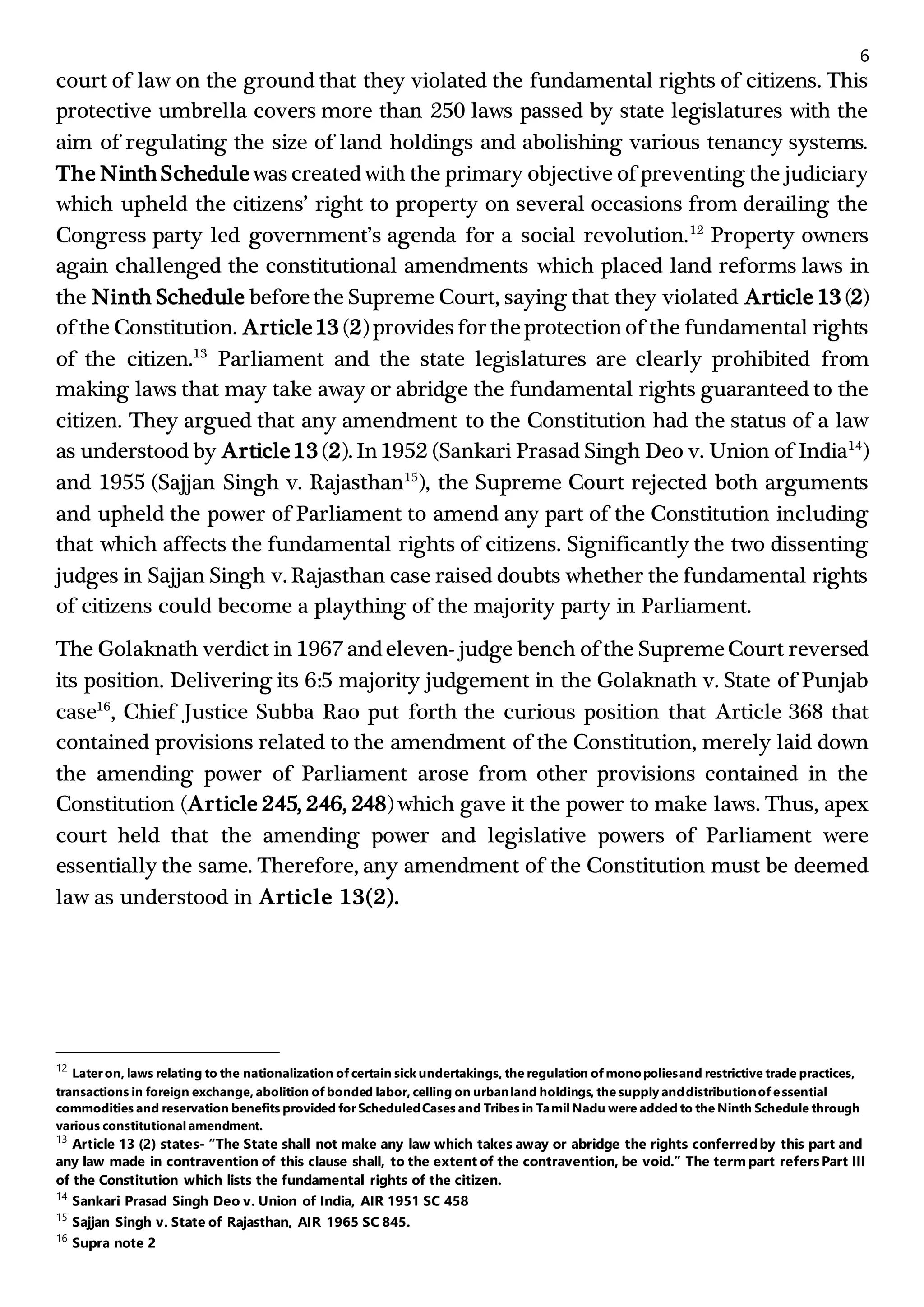 Role of basic structure | PDF