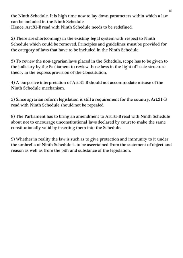 Role of basic structure | PDF