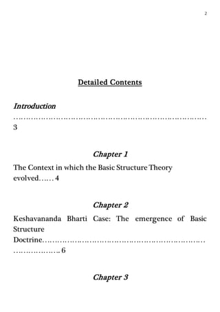 Role of basic structure | PDF