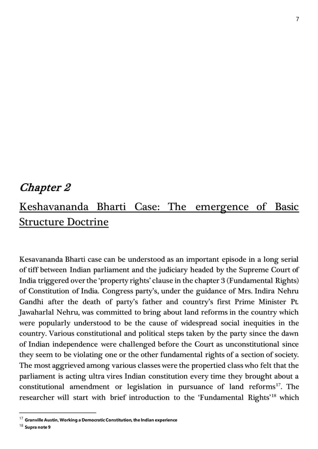 Role of basic structure | PDF